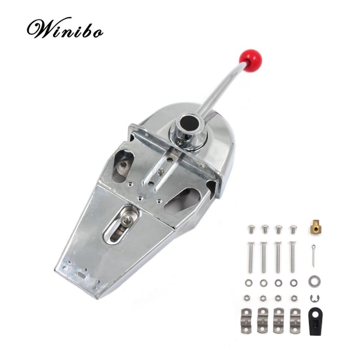 Winibo Universal Boat Throttle Control,Marine Top Mount Engine Control ...