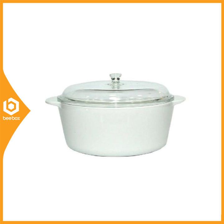 Luminarc Vitroflam White Cookware Casserole 3.5 L ** Made In France ...