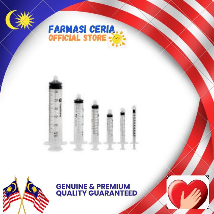 SYRINGE 3ML (LUER LOCK/LUER SLIP) [NEW EXPIRY][ANY BRAND] | Lazada
