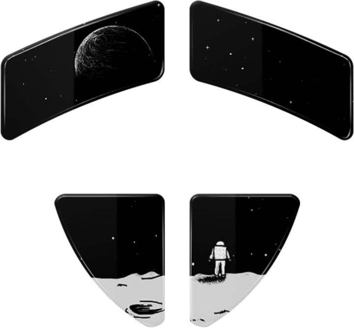 Glass Mouse Skates for Razer Viper Ultimate/Viper V2 Pro Mouse Feet ...