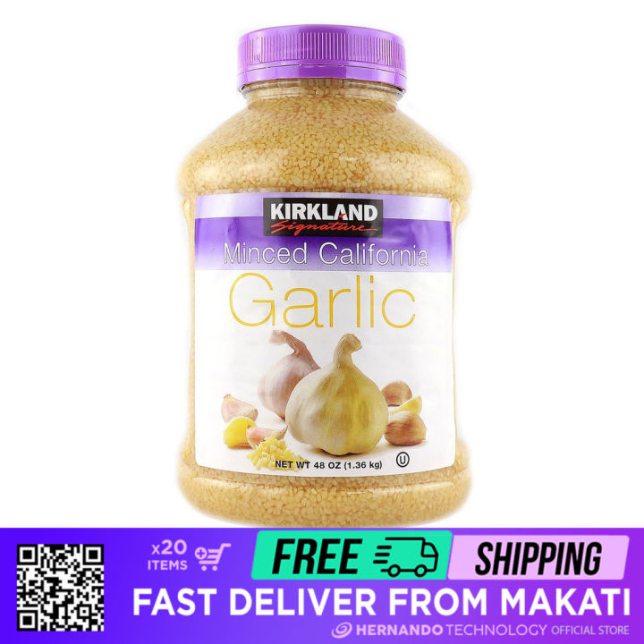 Kirkland Signature Minced California Garlic 1.36kg | Lazada PH