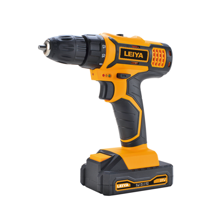 Leiya LY-DD0218 Cordless Drill 18V 1.3AH/2.0AH LI-ION BATTERY DOUBLE ...