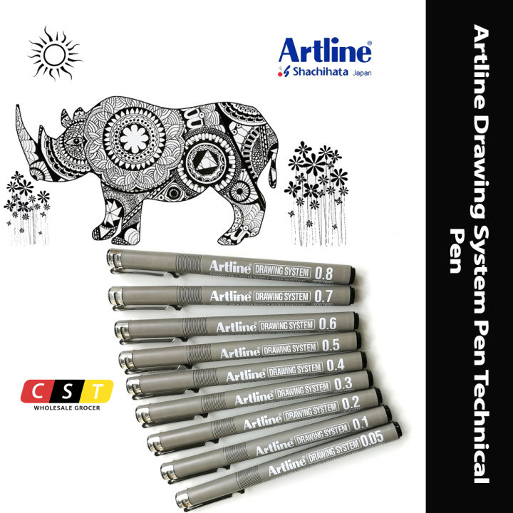 Artline Drawing System Pen Technical Pen | Lazada