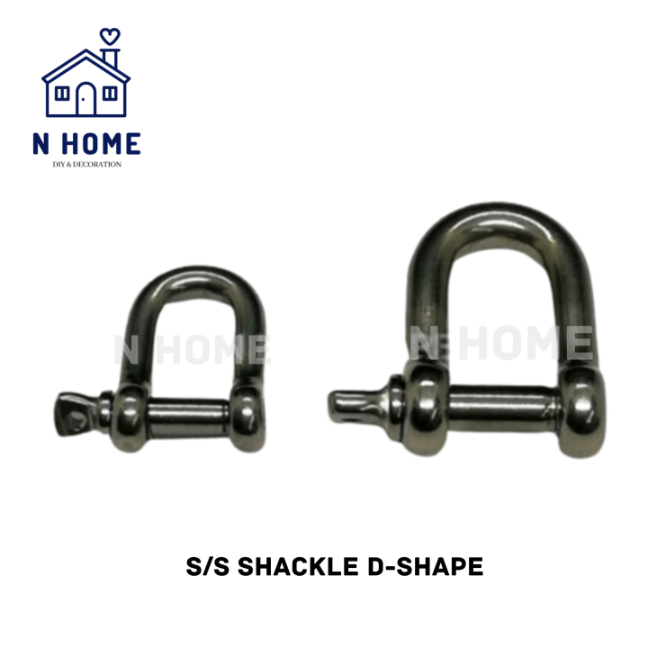 Stainless Steel Shackle D-shape | Lazada