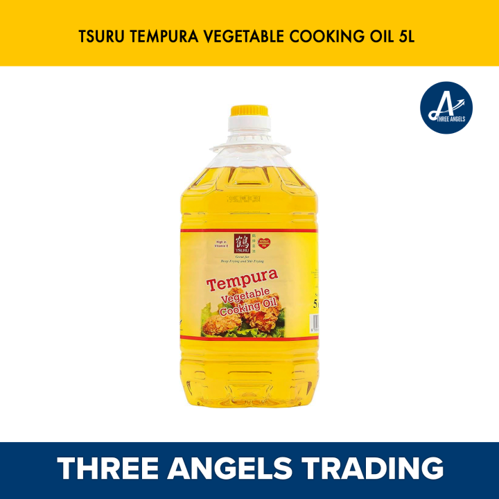 Tsuru Tempura Vegetable Cooking Oil 5L | Lazada Singapore