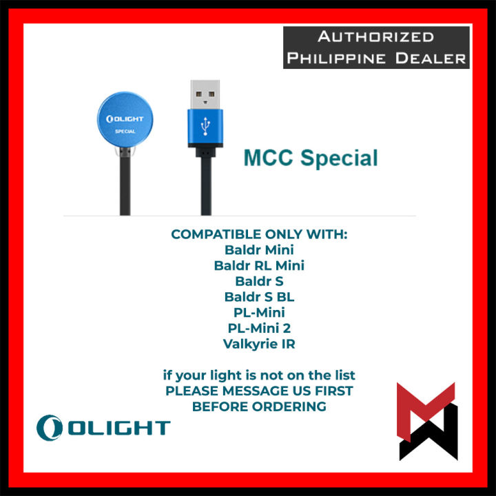 Olight MCC Special USB Charging Cable Dock - for PL Mini / PL Mini 2 ...