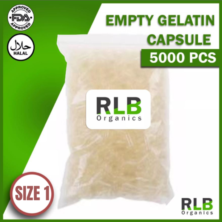 Empty Gelatin Capsules size 1# 5000, 1000, 500, 200, 100 pcs High ...