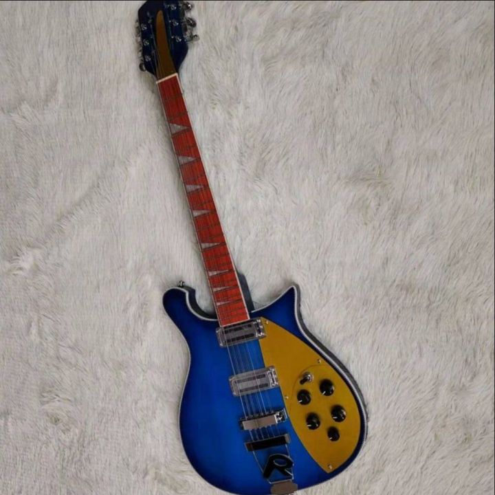 Upgrade Rickenbacker 660 Blue 12 String Electric Guitar | Lazada Singapore