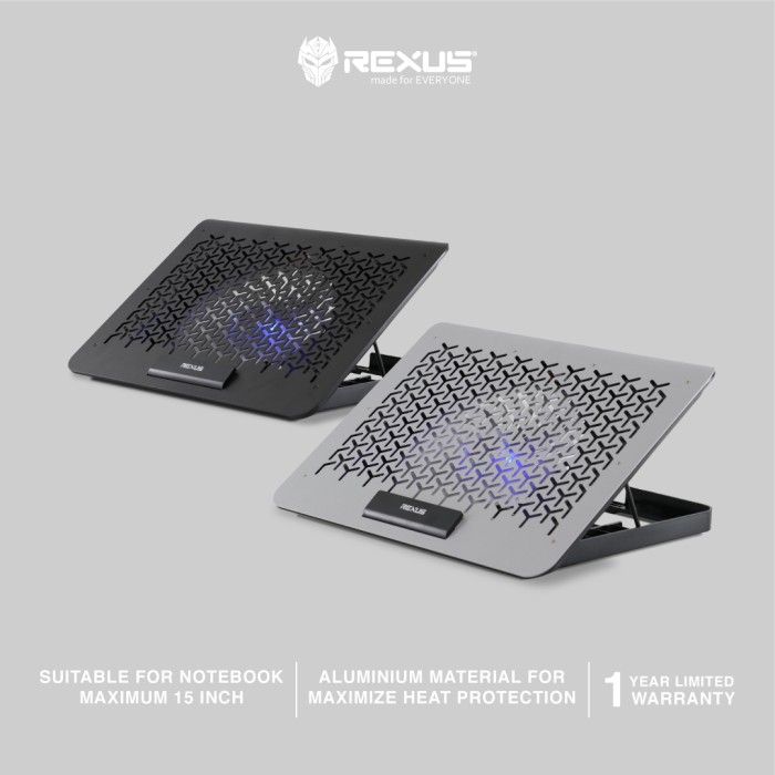 Rexus Breeze 140 Fan Cooler Cooling Pad Laptop 15" | Lazada Indonesia
