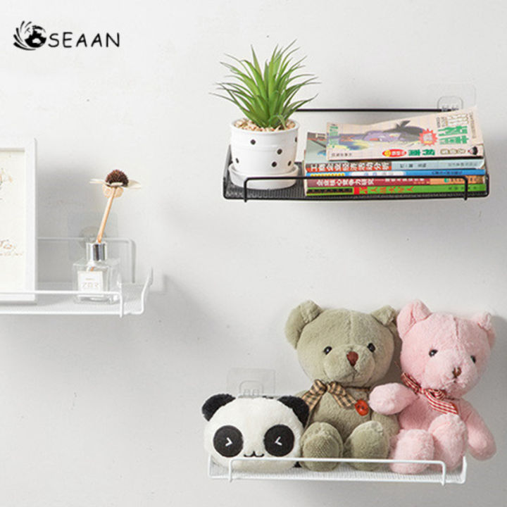 Wall Mounted Wifi Router Shelf Metal Router Storage Rack Living Room ...