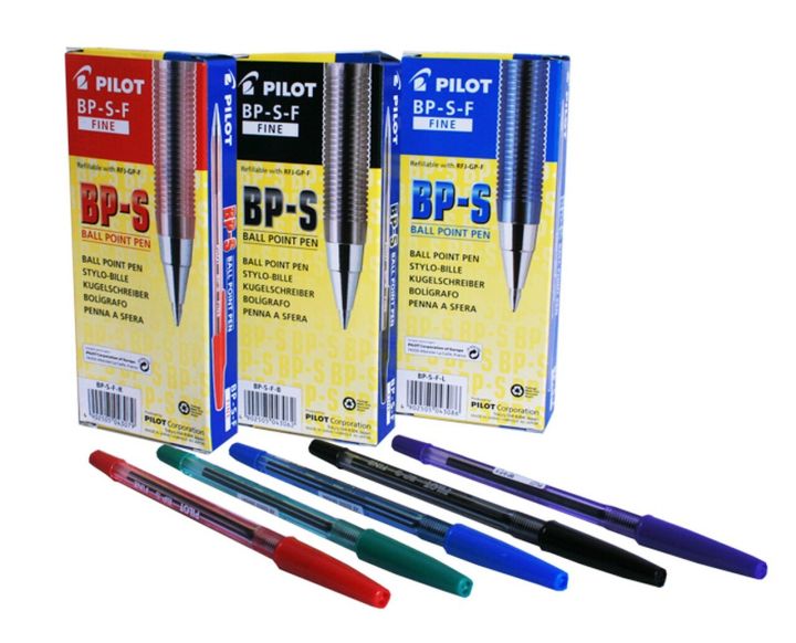 Pilot BP-S Fine Ballpoint Pen/12's/box | Lazada PH