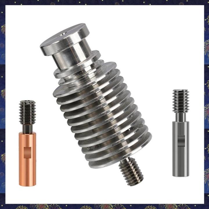 3D V6 Heatbreak Heatsink Kit Short Distance Upgraded Kit for Hotend ...