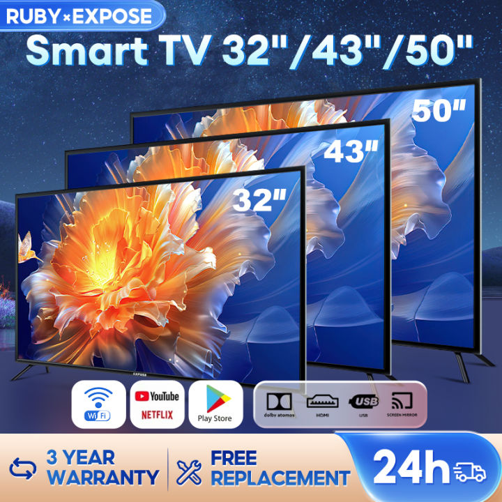 TV Android 32 inch Smart TV 43 inch TV Android 50 inch LED 4K WIFI ...