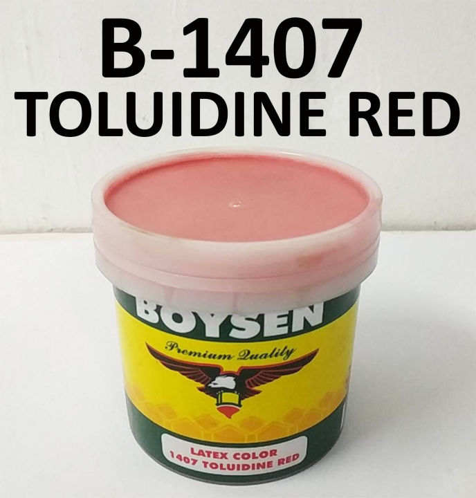 BOYSEN LATEX COLOR TOLUIDINE RED B-1407 ...