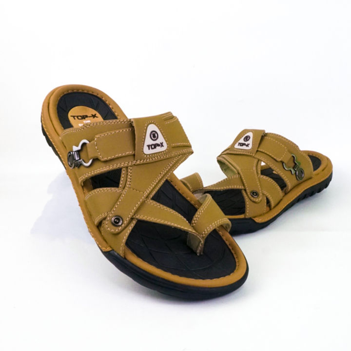 Sandal Jepit Pria Kekinian Sendal Cowok Dewasa Kulit Suede Premium ...