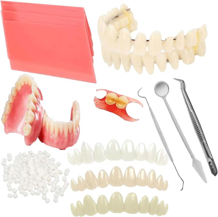 BJDTY DIY Denture Combinations, Making Partial dentures and Full ...
