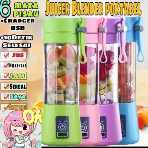 Botol Blender Juice Cup Mini Portable / Alat pembuat jus | Lazada Indonesia
