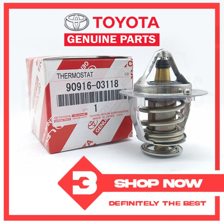 Genuine Toyota Thermostat for Toyota Innova / Toyota Fortuner / Toyota ...