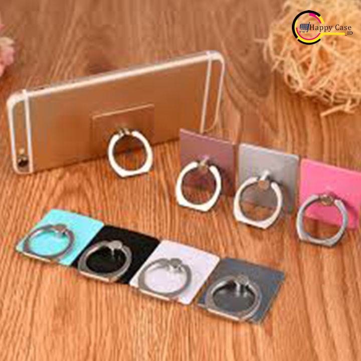 RT16 iRING RING STAND HP POLOS CINCIN PENYANGGA PEGANGAN HANDPHONE ...