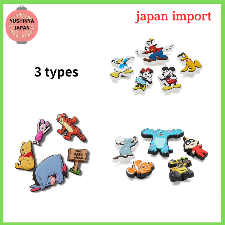 [Crocs] Charms Multipack 5-pack Character Disney (Mickey Friends, Pixar ...