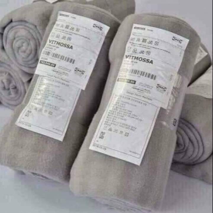 Mền Ngủ, Chăn Kẻ Ikea - Siêu Nhẹ - Đắp Ở Văn Phòng Đi Du Lịch Hay Dùng ...