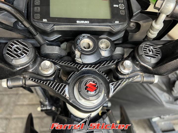 STIKER TIMBUL SATRIA FI STICKER STANG SEGITIGA SATRIA FU150 INJEKSI ...