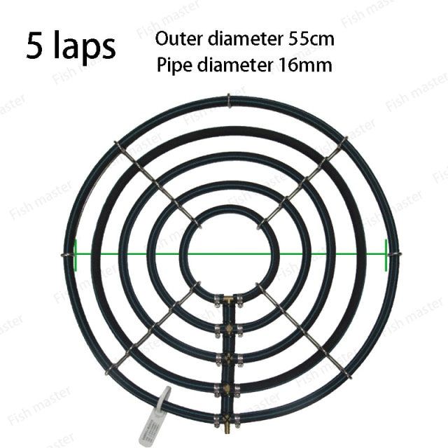 Nano Aeration Plate Koi Fish Pond Aeration Ring Tracheal Seafood Pond ...