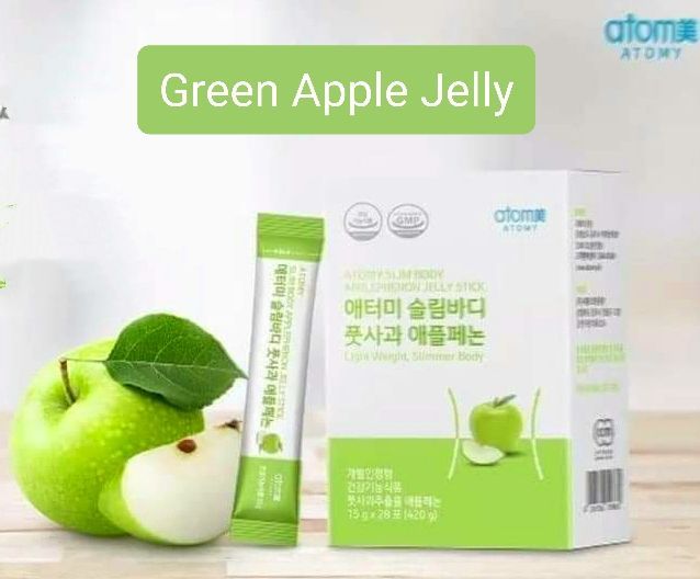New!Atomy Slim Body Apple Jelly Stick 青苹果多酚纤体果冻 | Lazada