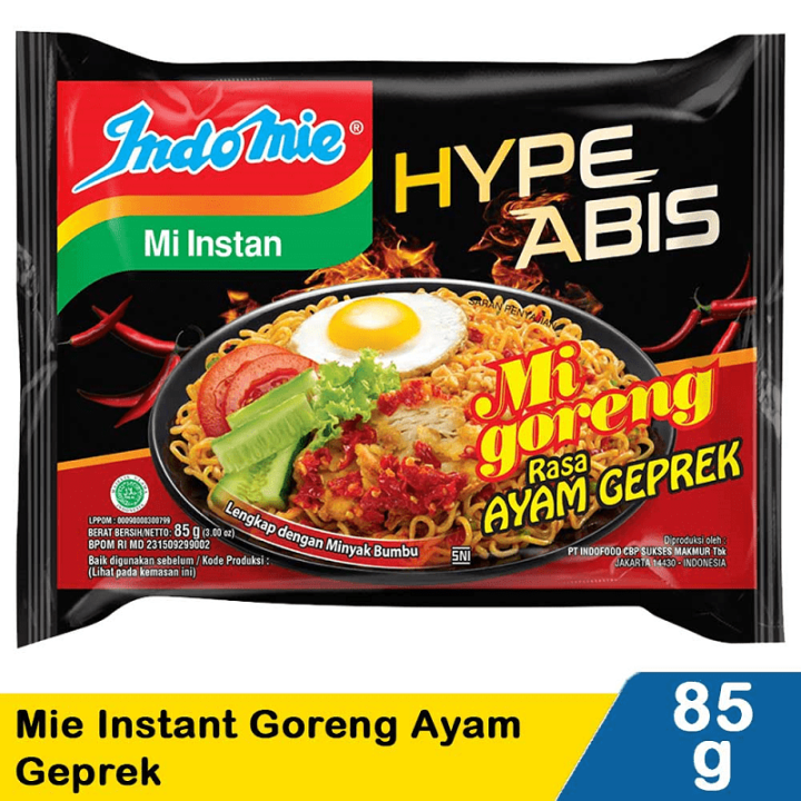 INDOMIE GORENG AYAM GEPREK 85gr PROMO | Lazada Indonesia