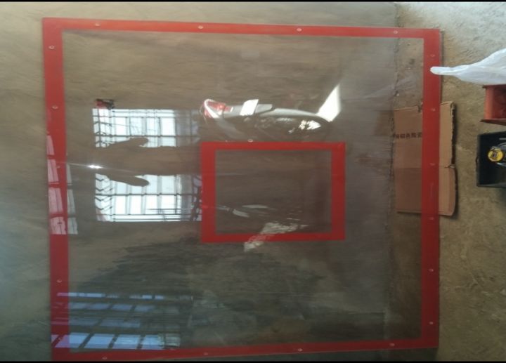 Junior Fiberglass Basketball Back Board (Size 3ft x 4ft x 12mm) with 18 ...