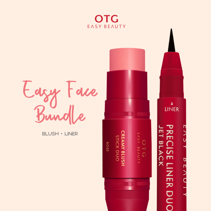 OTG Easy Beauty Easy Face Bundle (Precise Liquid Eyeliner Duo & All ...
