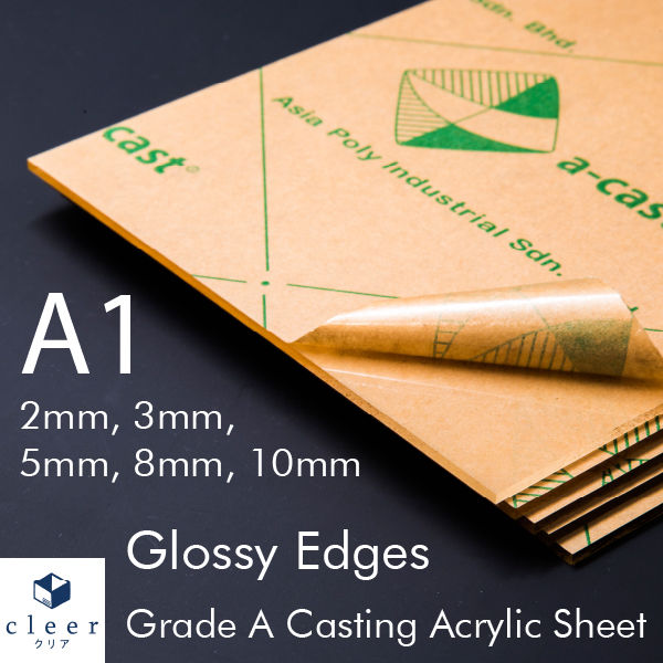 A1 Acrylic Sheet Acrylic Board Transparent Clear Plexiglas Perspex ...