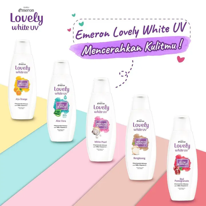 EMERON LOVELY Hand & Body Lotion 500mL Pump | Nourish & Bright ...