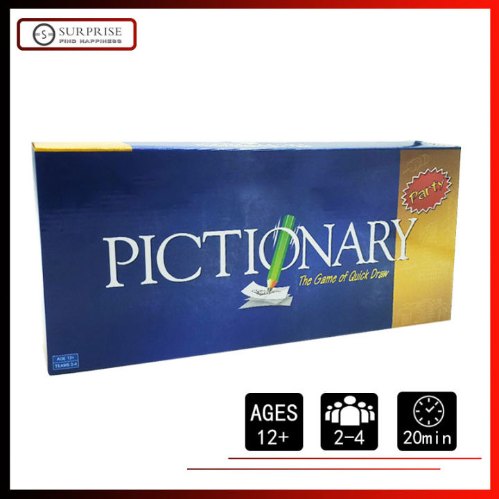 【Ready Stock】Surprise Store Board Game Pictionary Party Edition The ...