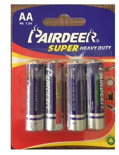 Pairdeer Battery AAA 4PK 1.5V R03 Arms World | Lazada PH
