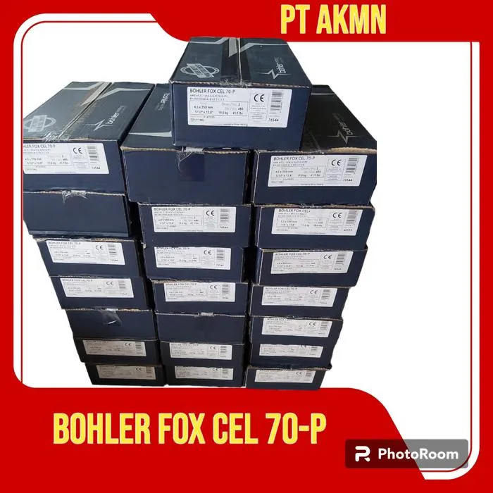 KAWAT LAS STICK BOHLER FOX CEL 70P | AWS E7010-P1 | PACK 1 KALENG ...