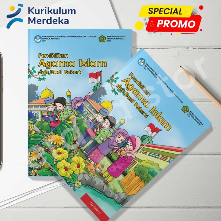 Buku Paket Pendidikan Agama Kelas 1 SD Kurikulum Merdeka Siswa | Lazada ...