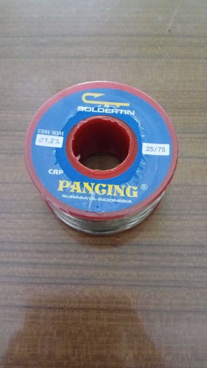 Jual TIMAH SOLDER(SOLDER TIN) CAP PANCING 25/75 - 1,2MM-250 GRAM(1/4KG) | Lazada Indonesia