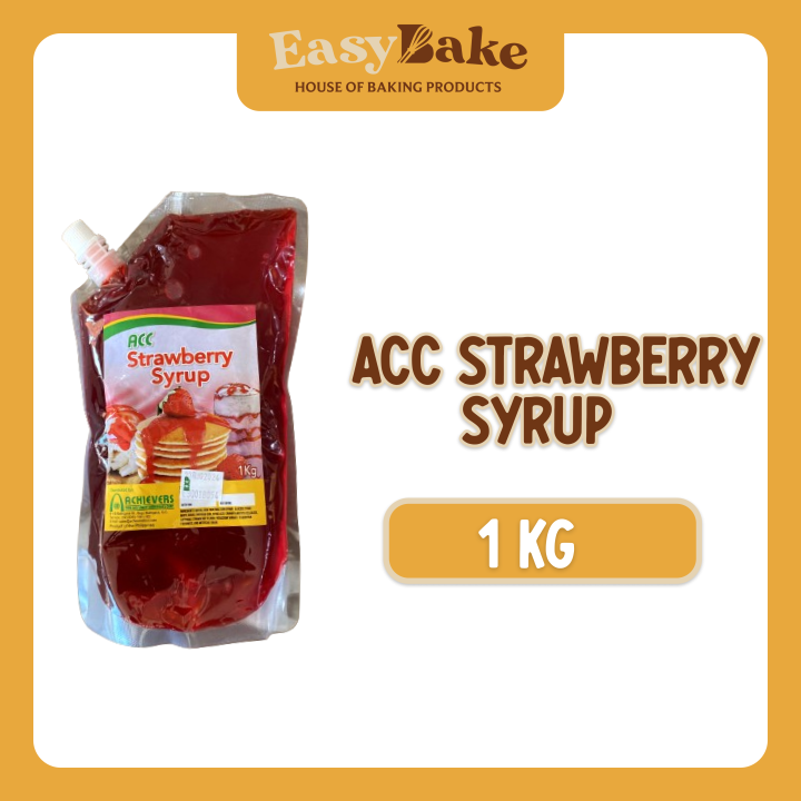 ACC Strawberry Syrup - 1kg | Lazada PH