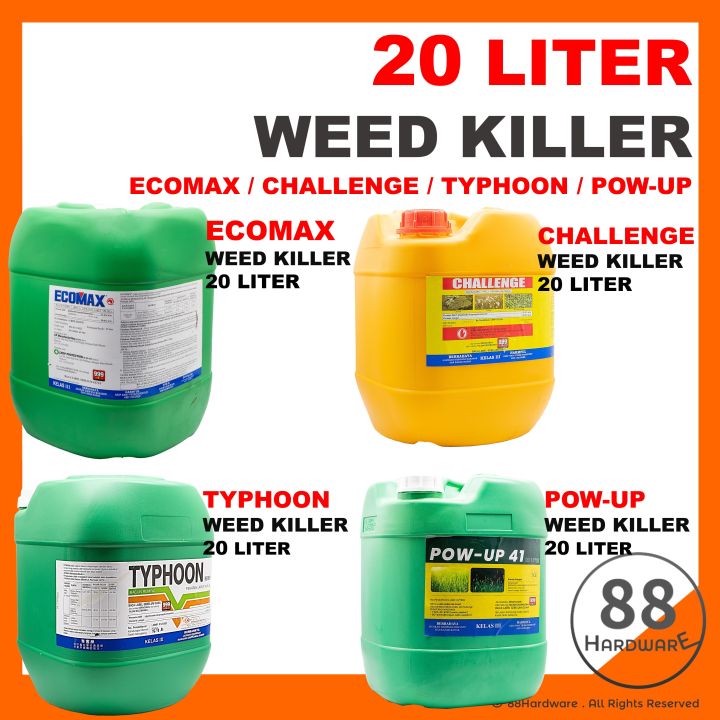 20L POW-UP ECOMAX TYPHOON CHALLENGE racun rumput rampai racun rumput ...