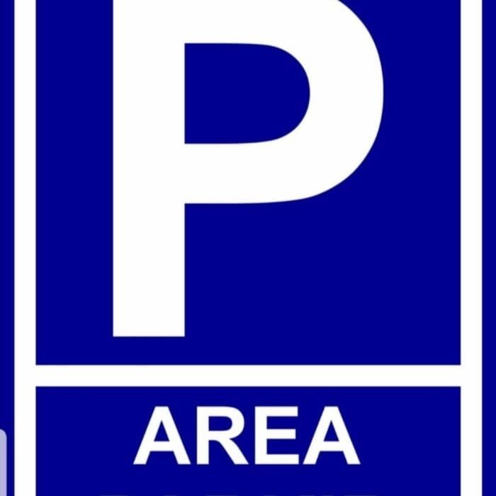 SIGN PLAT AREA PARKIR UKURAN 60X40CM K3 RAMBU SAFETY RAMBU PLAT ...