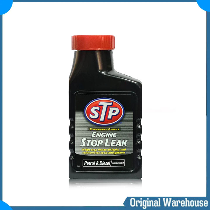 🔥แท้100%🔥 หัวเชื้อน้ำมันเครื่องยนต์ STP สูตรหยุดรั่วซึม (เบนซิน/ดีเซล ...