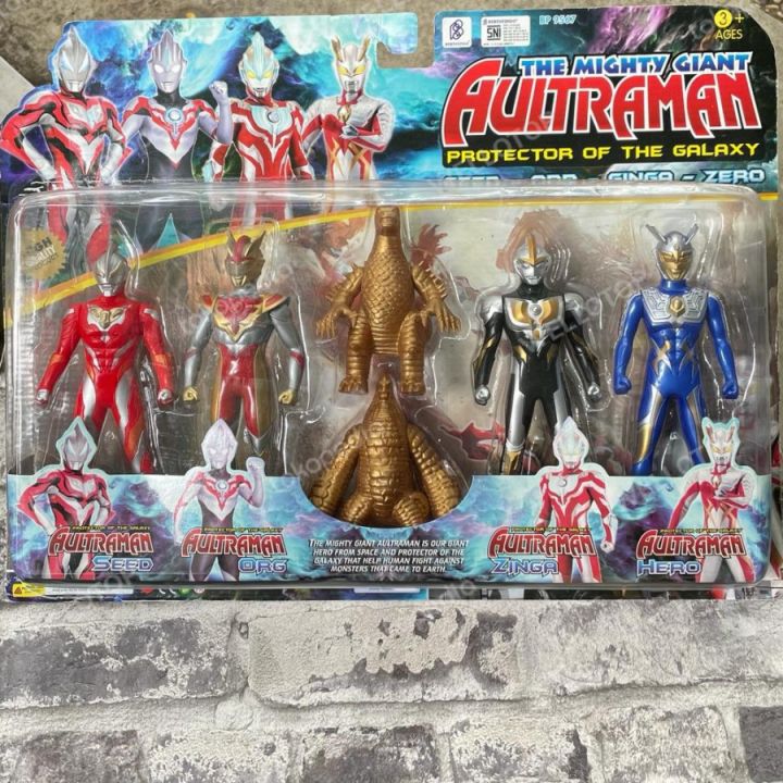 Mainan Anak Figure Ultraman Geed - Orb - Ginga - Zero/Robot The Mighty ...