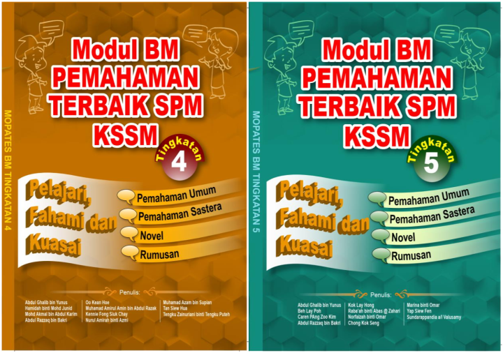 Modul BM Pemahaman Terbaik SPM KSSM (Mopates) | Lazada