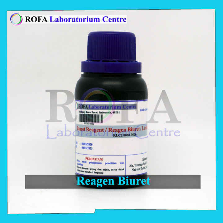 Larutan Biuret / Reagen Biuret / Biuret Reagent / Larutan Uji Protein ...