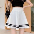 ROK MINI SKIRT FLARE LIST / ROK SENAM LIST PENDEK WANITA / ROK OLAHRAGA ...