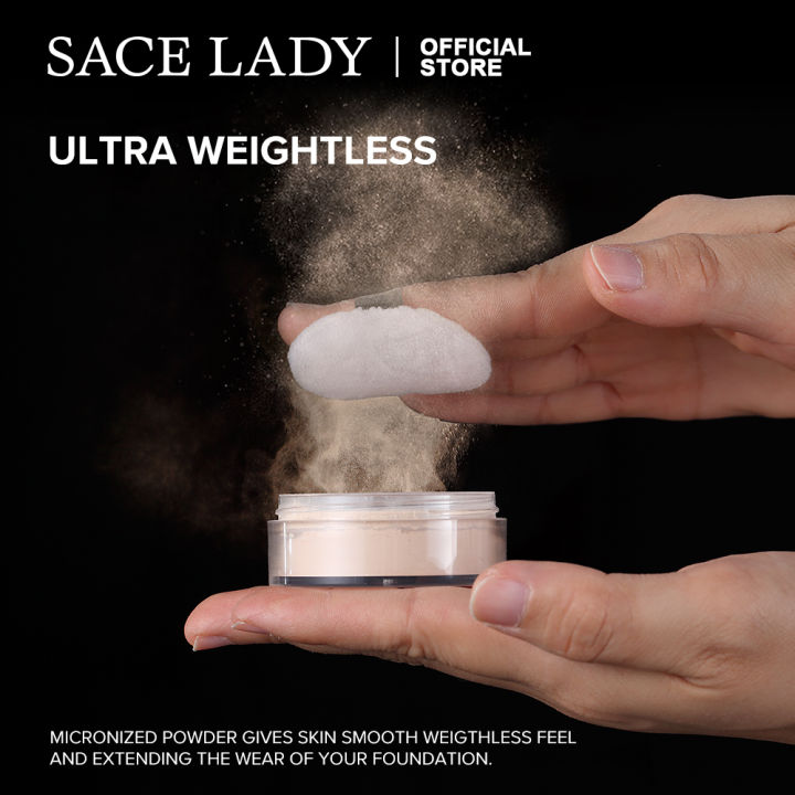 SACE LADY Oil-control Setting Powder Matte Longlasting Lightweight ...