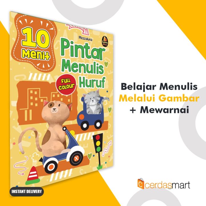 Buku Belajar Menulis 10 Menit Pintar Menulis Huruf Lazada Indonesia