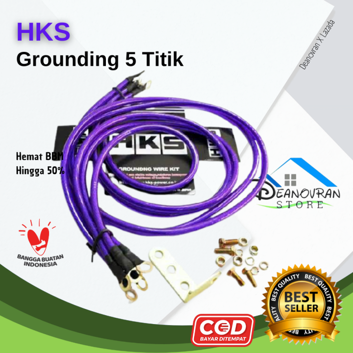 DNV - HKS Kabel Grounding Mobil 5 Titik Grounding Kabel Massa Kabel ...