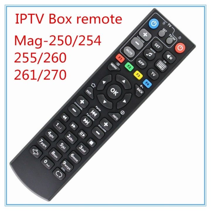 ชุดกล่องรับสัญญาณ IPTV 48ปุ่ม,ใหม่กล่อง STB รีโมทคอนโทรล HD MAG 250 254 ...